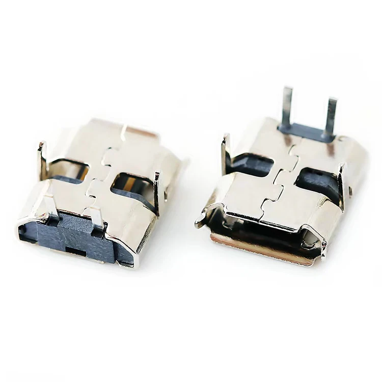 Micro 5 Pin Dip Female Part B Type Usb Socket Micro 5 Pin Dip Connector ...