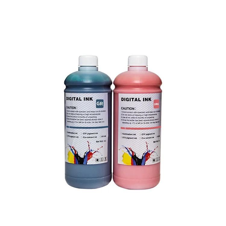 A3 Printer Ink Cmyk 1000ml Cmykw Low Price White Heat Transfer Textile ...