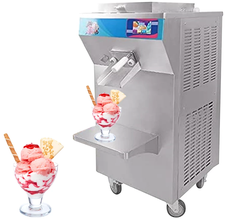Full Automatic Real Fruit Ice Cream Blender Swirl Freezer Ice Cream ...
