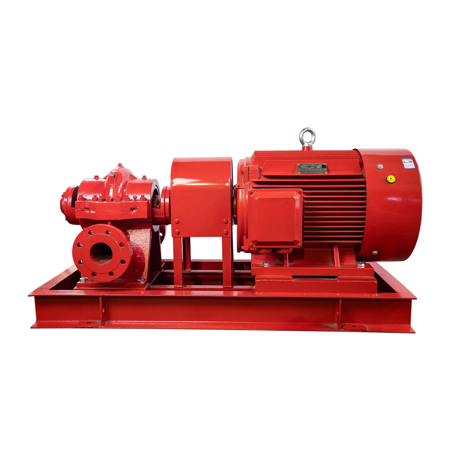 Electric Motor Fire Fighting Pump Centrifugal Pump Double Suction High ...