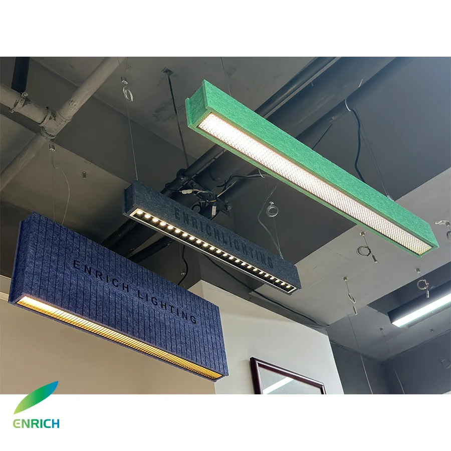 Acoustic LED Pendant Lights - Reduce Noise & Enhance Lighting