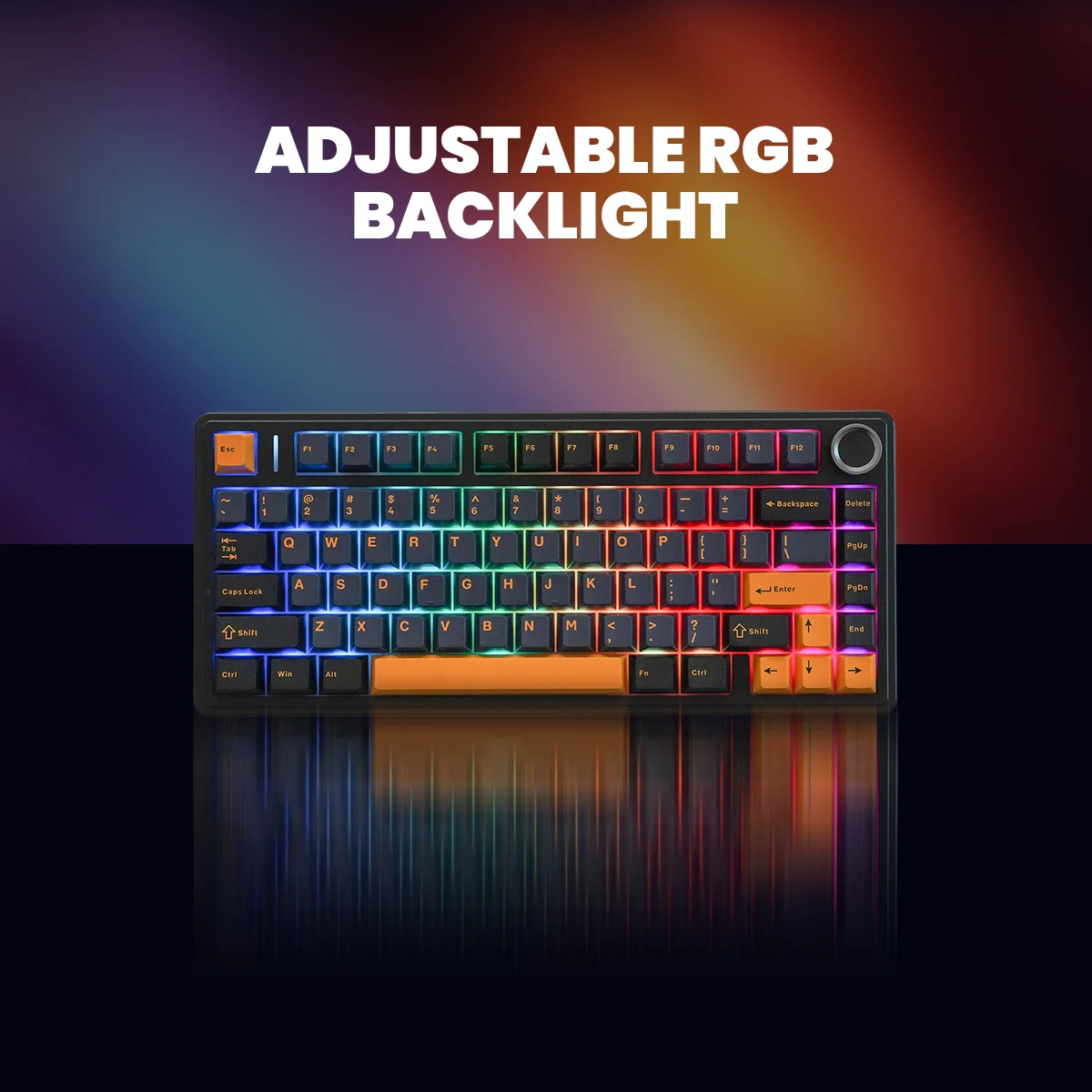 F75 Pro Wireless Compact Keyboard with HIFI Sound & RGB