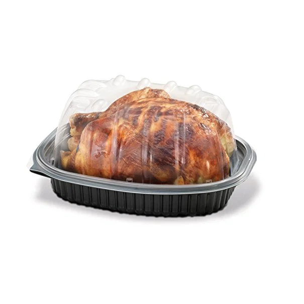 Eco-friendly Disposable Chicken Roaster - High Dome Lid