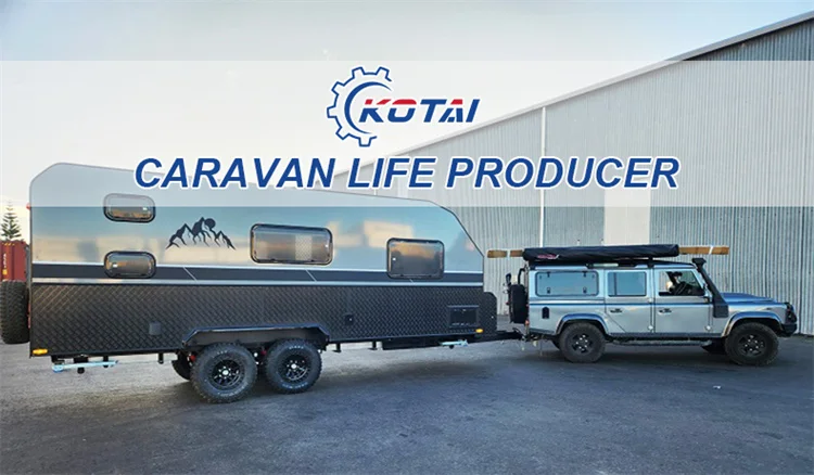 20FT Luxury Caravan - off Road Travel Trailer Camping Home