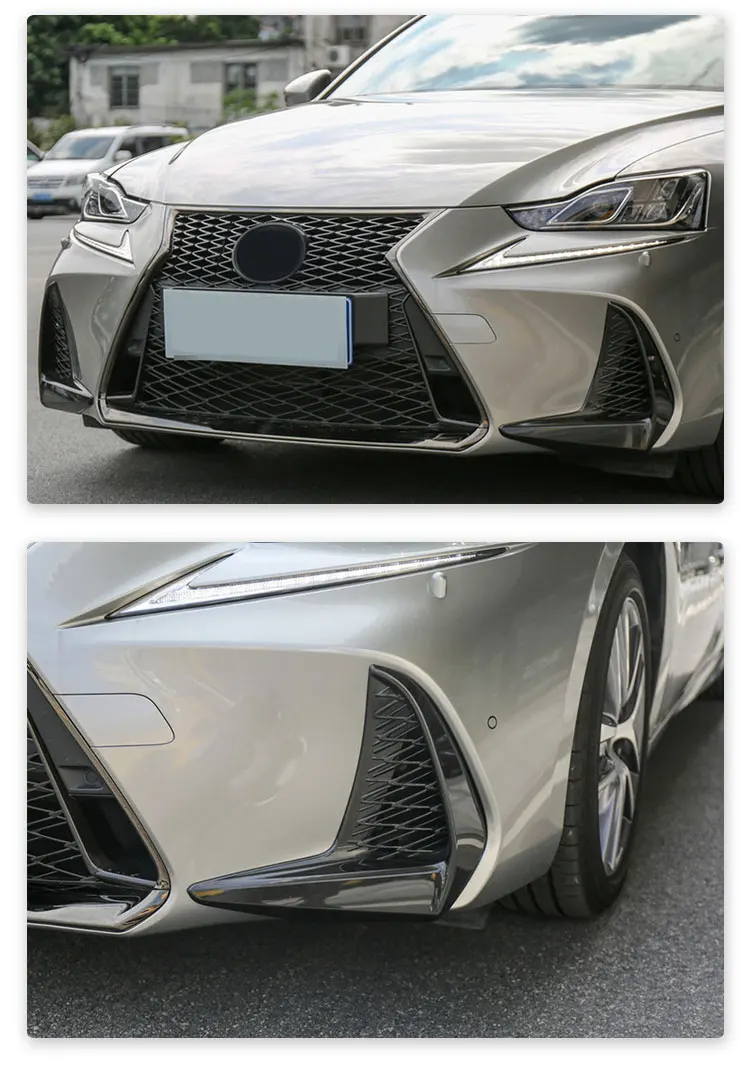 Lexus IS300 IS200 IS250 Front Bumper - Sporty PP Plastic