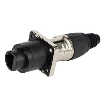 Jnicon 8 Pin Usb Connector Ethernet Rj45 Connector Ip68 Socket Plug ...