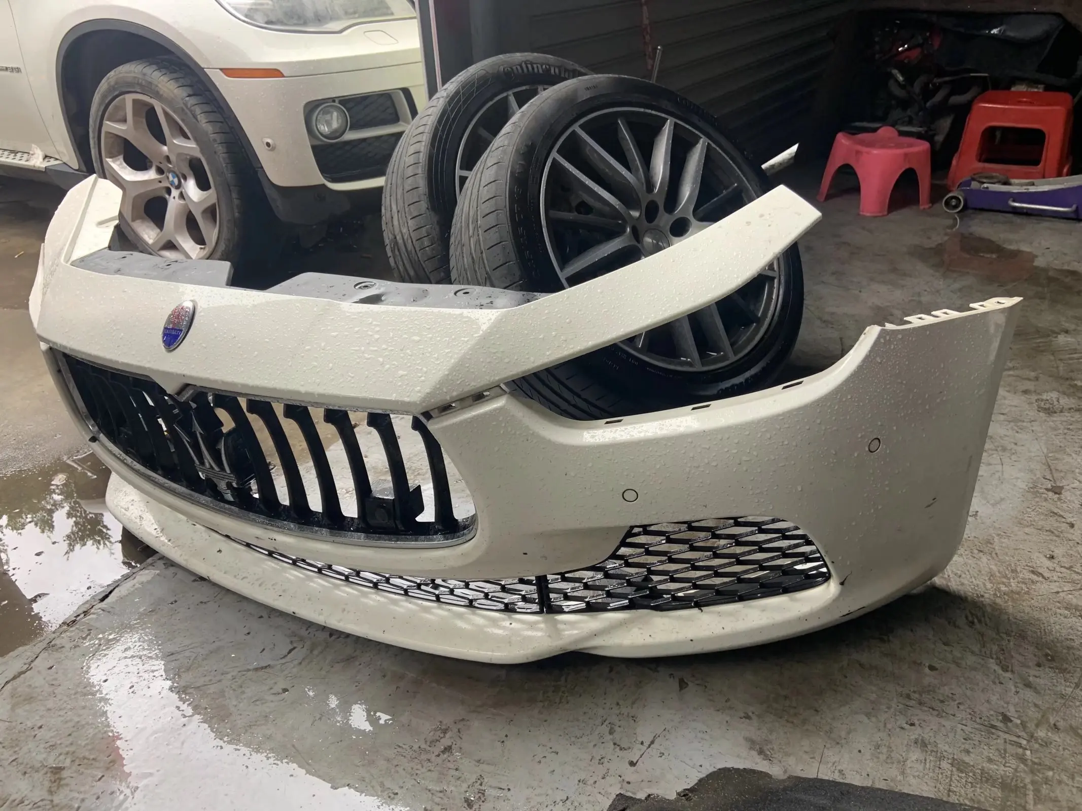 100% Original Auto Front Bumper For Maserati Ghibli 3.0t 673001803 ...