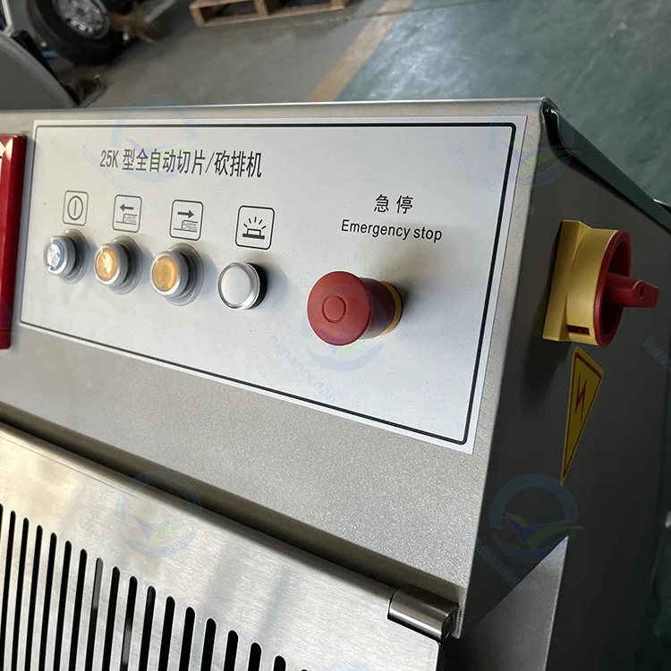 High Speed Electric Frozen Meat Slicer/bacon Slicer Machine/t-bone ...