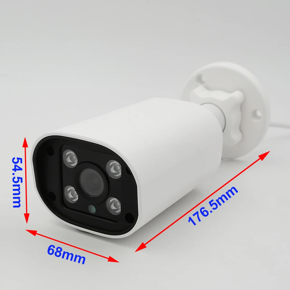 Fansuti 5MP Poe IP Camera - Outdoor Full Color Detection