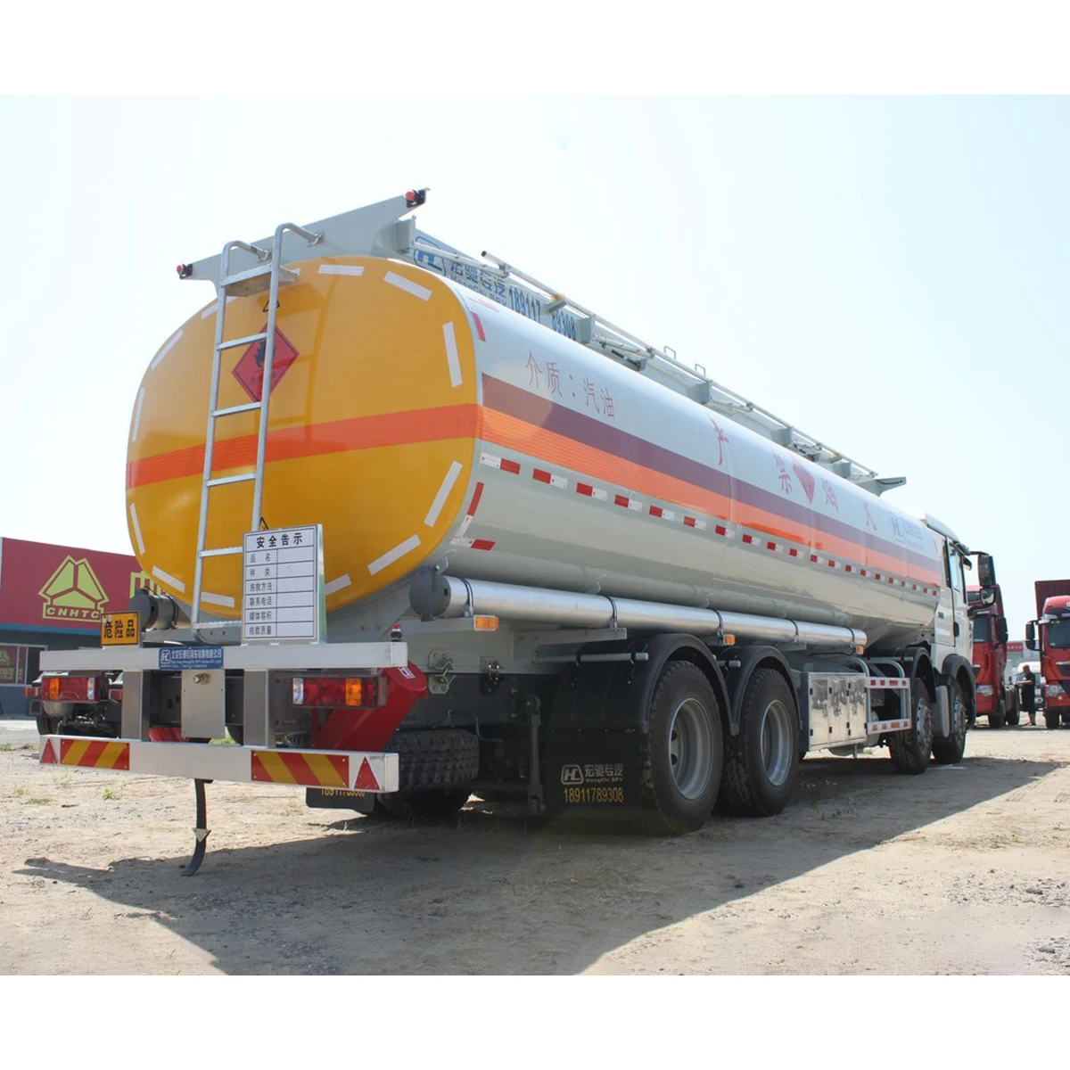 Used Howo Over 30000 Liters Capacity 6x4 Fuel Tank Oil Tanker Truck ...