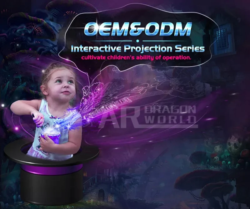 AR Interactive Sandbox - Magic Kids Game & 3D Projection