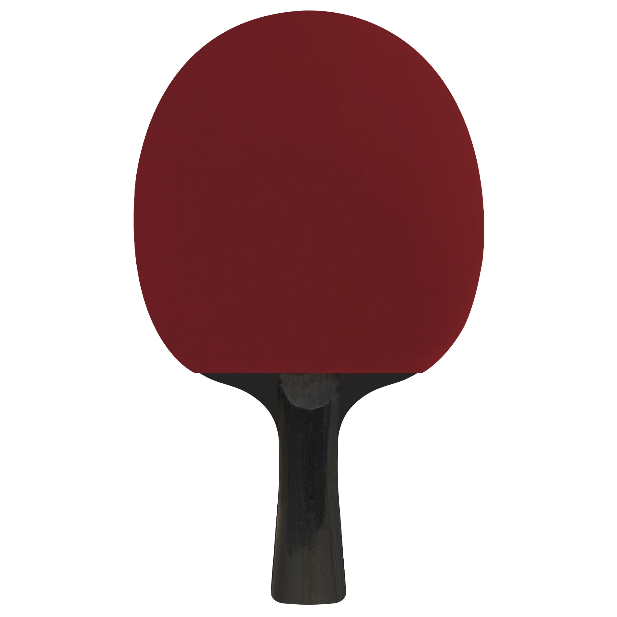 All Dyed Black Edition Ittf Approved Table Tennis Racket 2 Star Abs ...