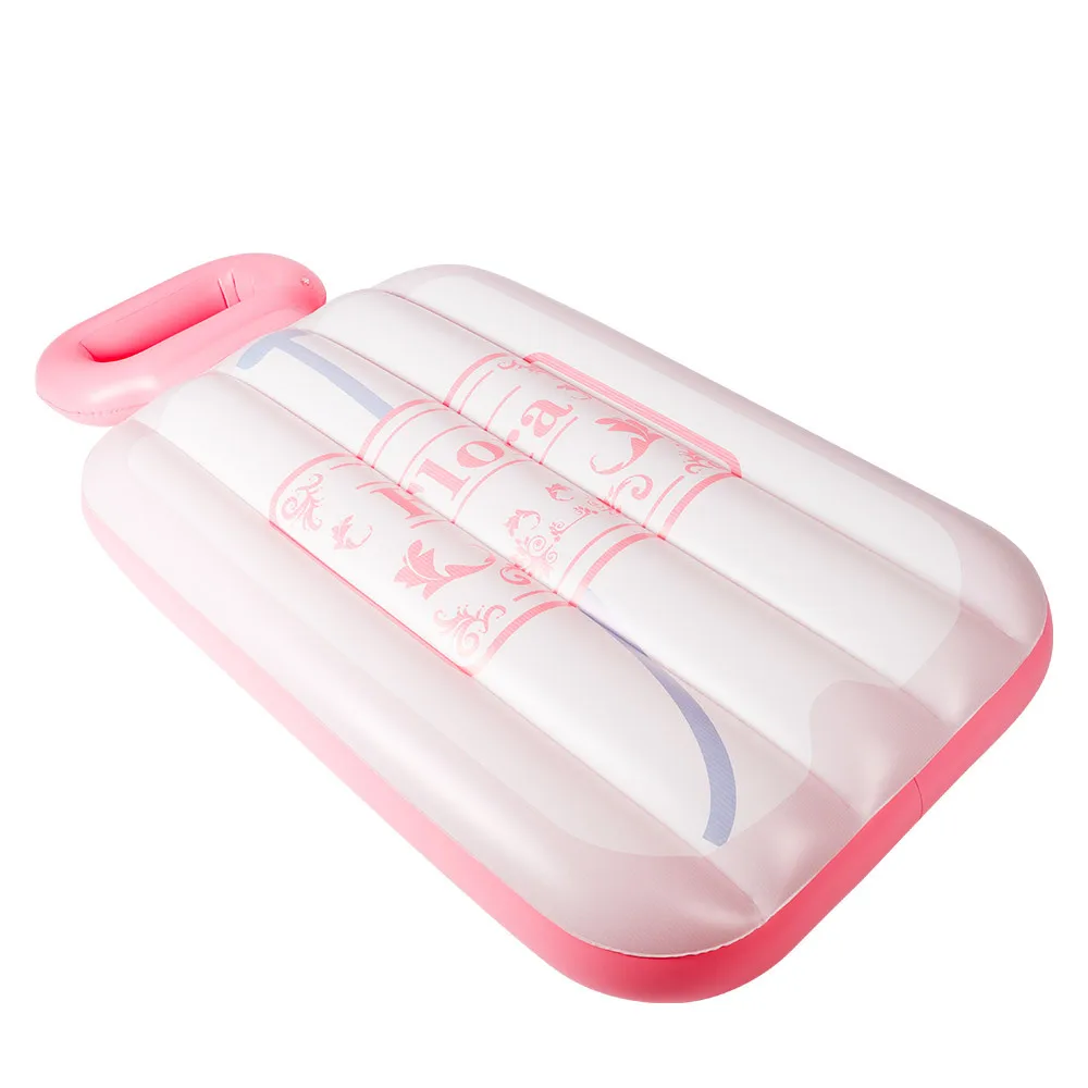 Perfume Bottle Shaped Floating Lounger Foldable Inflatable Floating ...