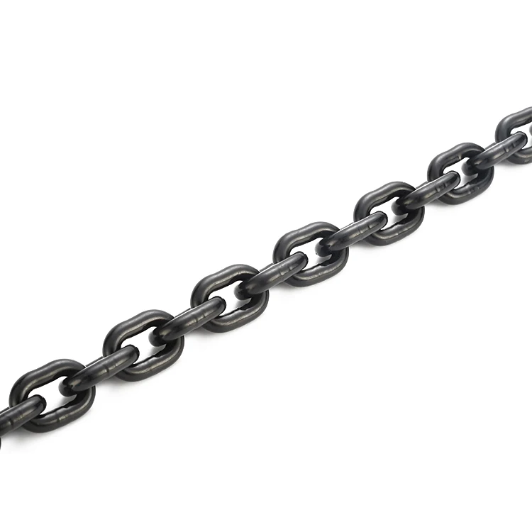 Standard G80 Lifting Chain - Durable, Black, and CE Certified