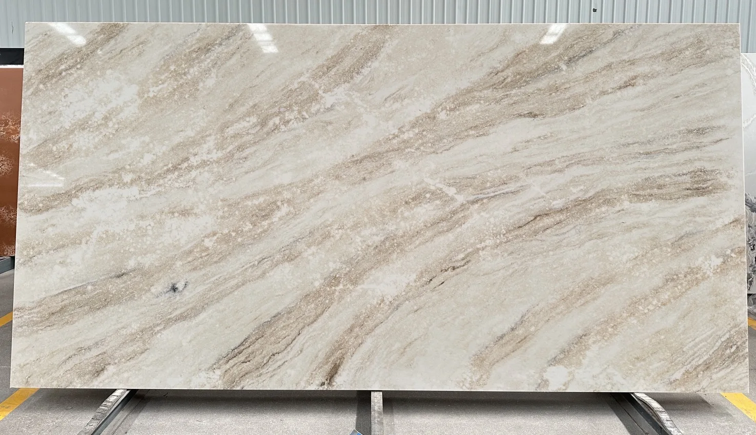 Taj Mahal High End Quartz Slab Countertops Kitchen Island Vanity Super ...