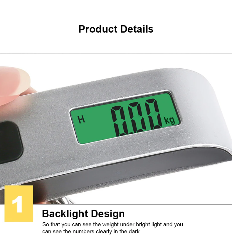 50kg Mini Weight Machine Weigh Basculas Digital Balance Hanging Scales ...