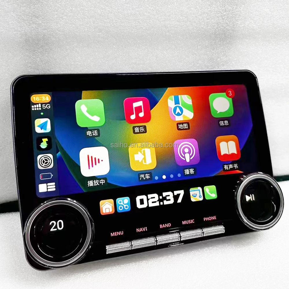 Carradio Android Bt-Enabled Touch Screen Car Dvd Player