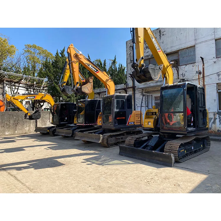 2021 China Brand Used Sany Sy95 Mini Small Excavator 9.5TON Original ...