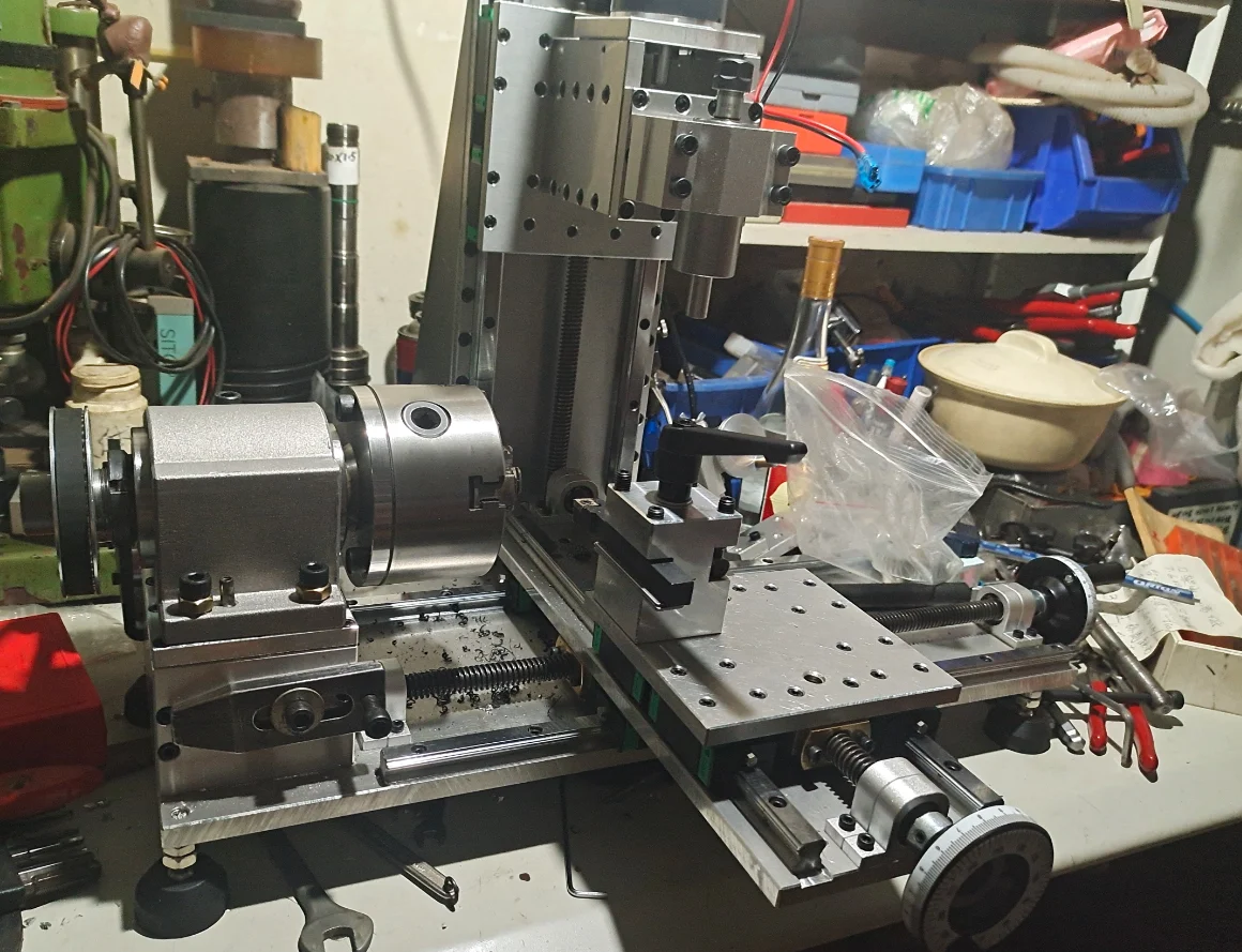 XYZ Lathe - Precision Micro Turning and Milling Machine