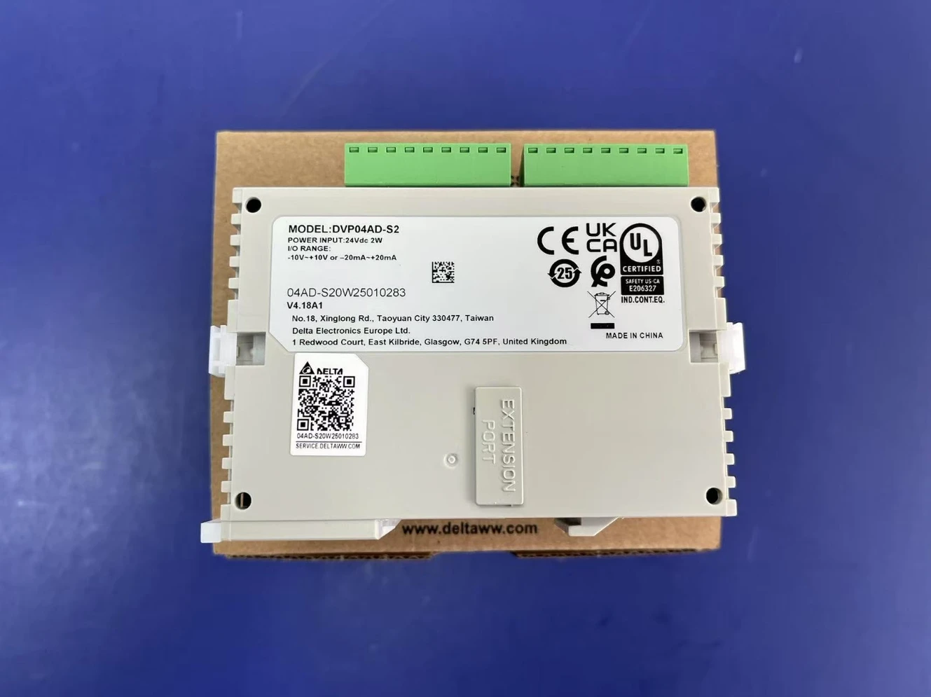 Delta DVP-S Series DVP04AD-S2 PLC Analog Input Module| Alibaba.com