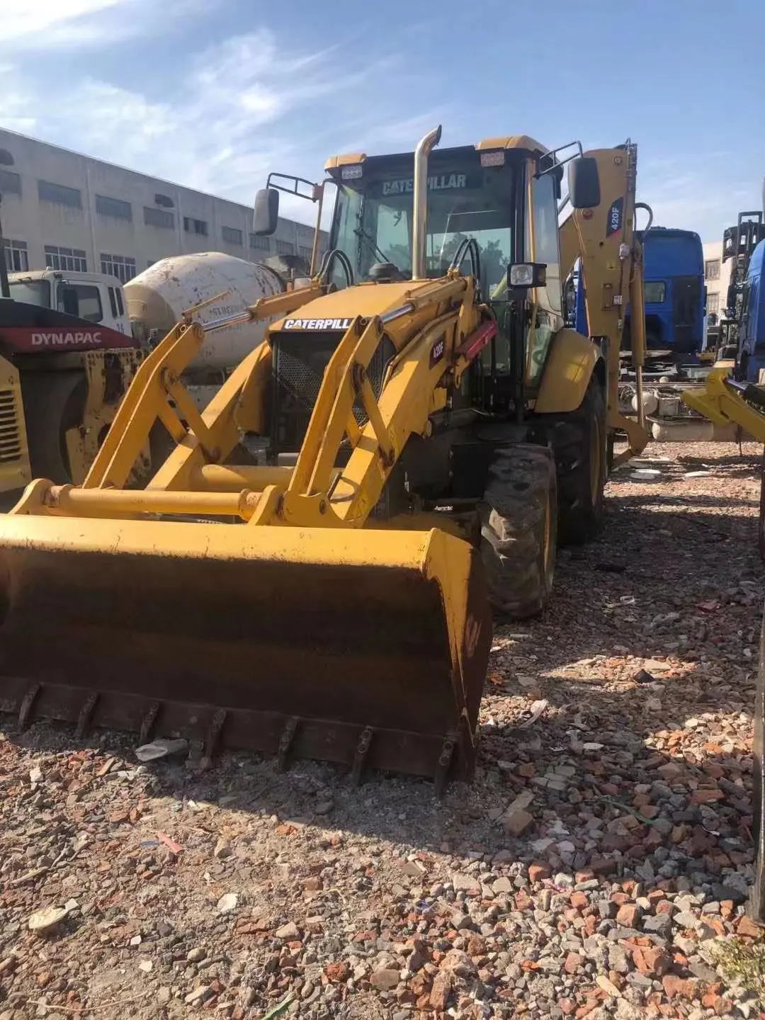Good Quality Caterpillar Cat 420f Backhoe Loader For Sale - Buy Cheap ...