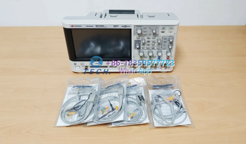 Agilent Keysight Dsox3054a 500mhz 4ch Oscilloscope With N2890a & Many ...