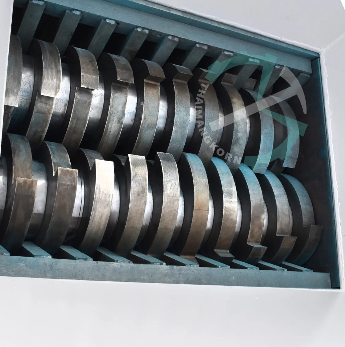 Wooden/metal Scrap Shredding Industrial Rubber Plastic Shredder Machine ...