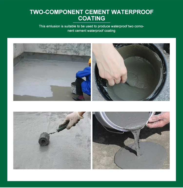 Strong Bonding Waterproof Paint High Performance Styrene Acrylic ...