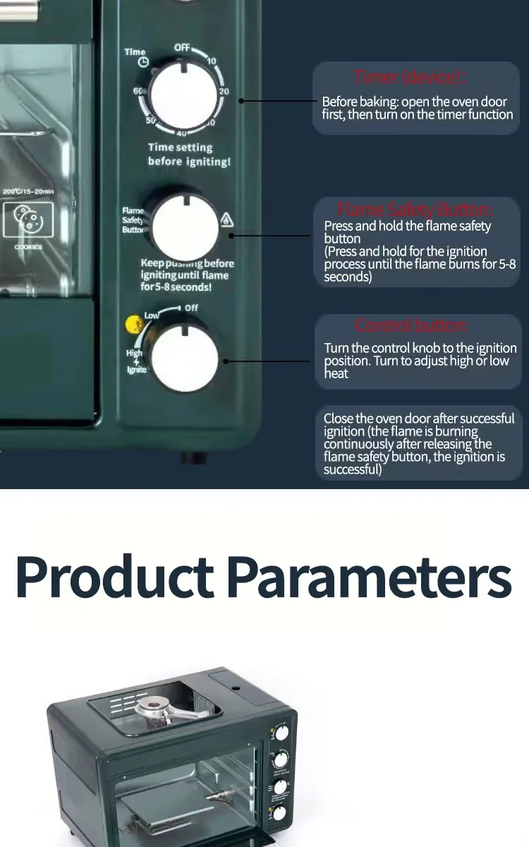 Popular Bake Mobile Outdoor Gas Convectional Oven Frying Mobile Bakery ...