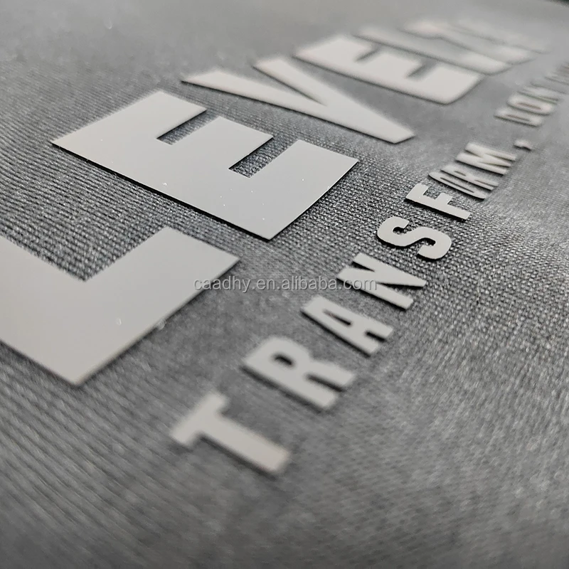 Custom 3D Raised Logo High Density Rubber Silicon Sticker