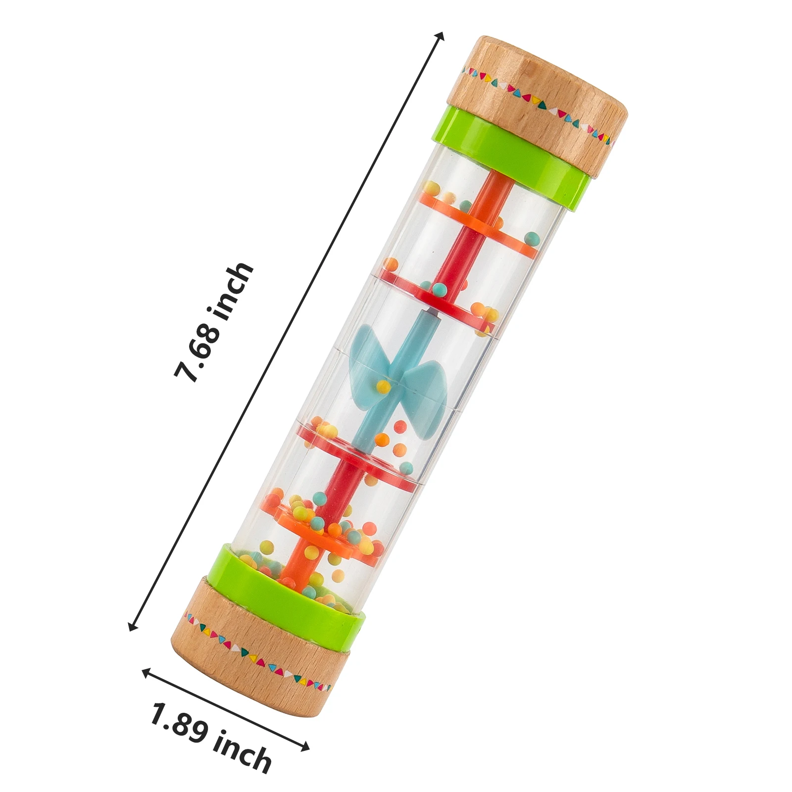 Wholesale 8 Inch Rainmaker Plastic Rain Sound Maker Rain Stick Baby ...