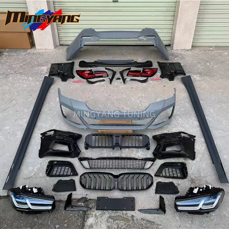 Pp Plastic G30 Pre 2018-2021 Upgrade Lci Mt M Tech Facelifts Bodykit ...