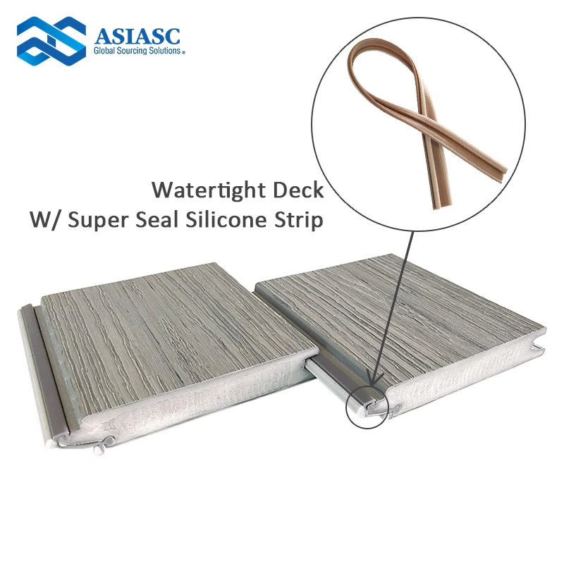 Modern Outdoor PVC Decking - Durable, Waterproof, and Stylish