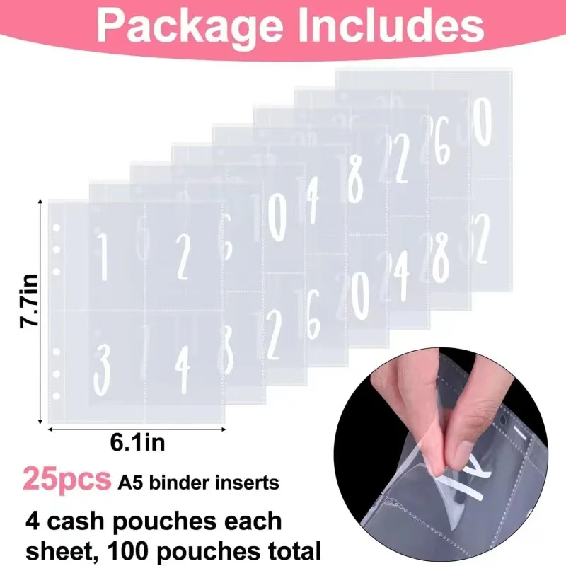 A4 Size Pp Plastic Transparent Sheet Protector Punch Pocket Pp Material ...
