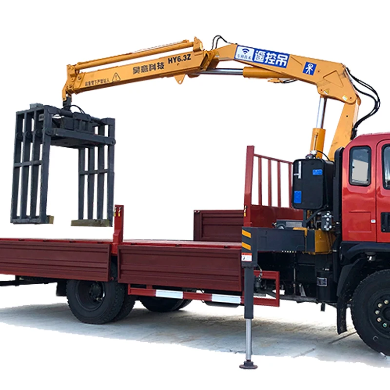 Alibaba.com: Brick Grab Crane Machine on Truck: integrated crane and ...