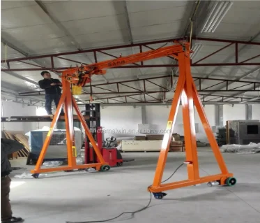 Heavy Duty Manual Electric Operation Aluminum Portable Single Beam ...