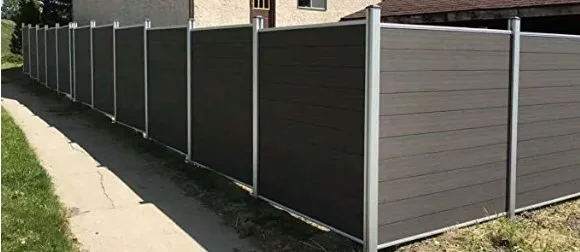 Princeton Wood Plastic Composites Wpc Privacy Design Fence Set - Buy ...