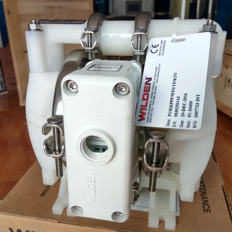 Wilden Plastic AODD Pneumatic Diaphragm Pumps P1/KKPPP/TNU/TF/KTV