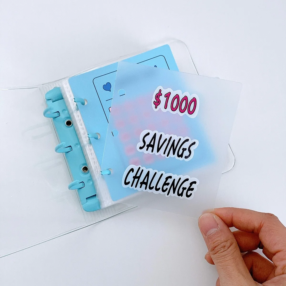 Custom Tracker Journal Mini Budget Binder 100 Day 52 Week Cash Money ...