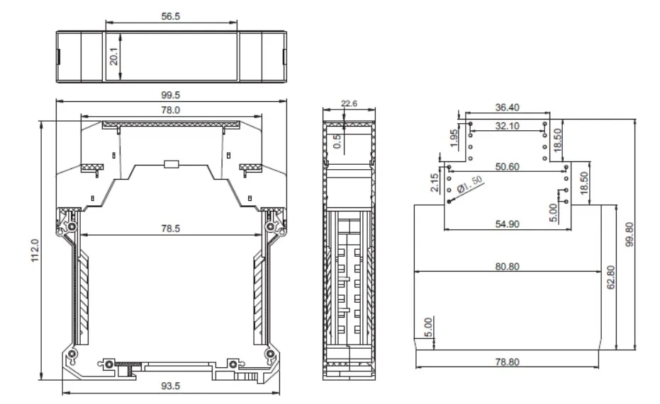 DIN Rail Enclosures for Terminal Blocks - Standard & Secure