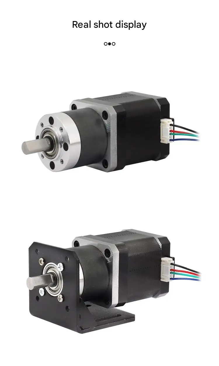 42 Small Planetary Reduction Stepper Motor 42-34 Motor 0.28N + Reducer ...