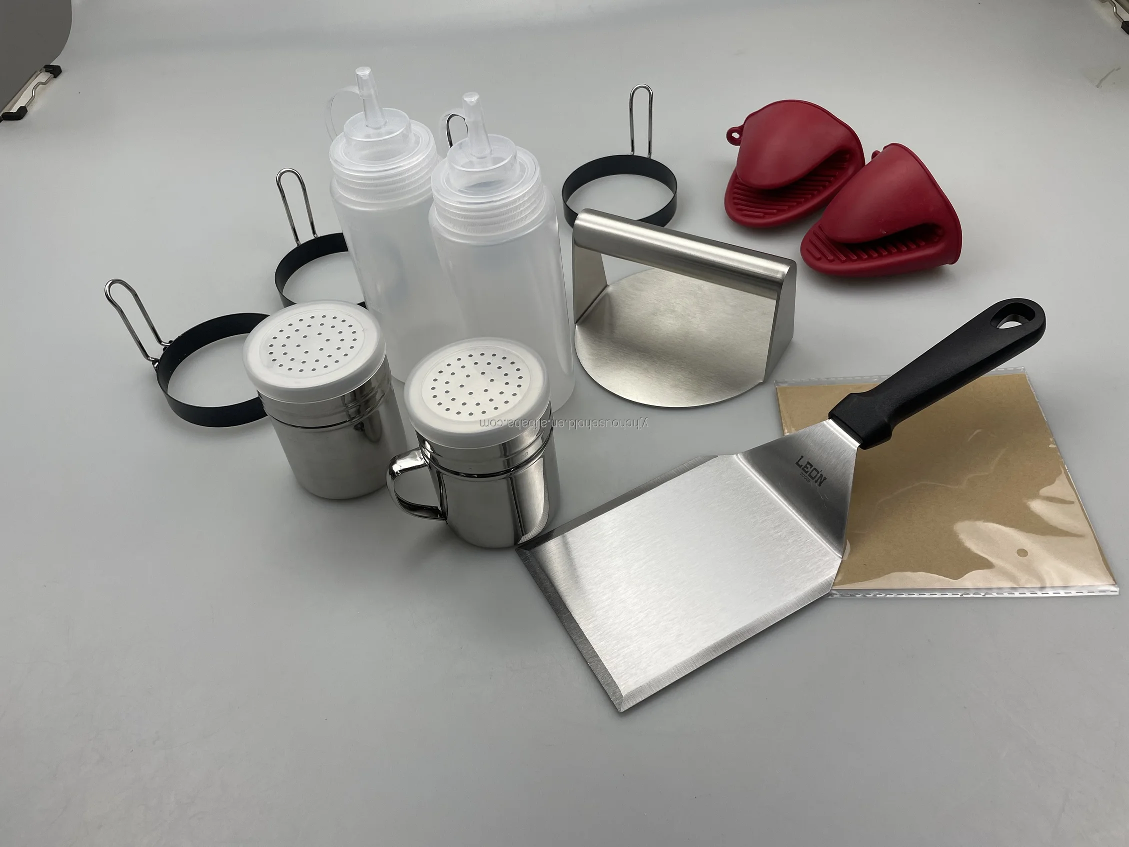 All In 1 Smashed Burger Grill Handmade Kits Set With All Burger Tools ...