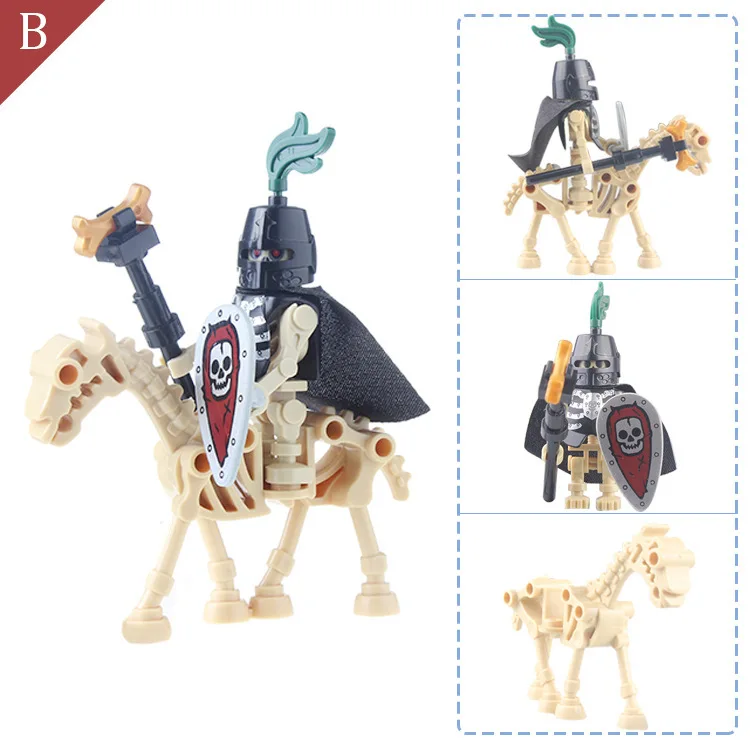 Medieval Castle Knight Roman Egypt Viking Warrior Toy