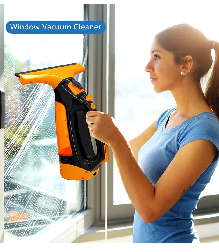 2023 Cordless Electric Hand-Held Window Vacuum Cleaner