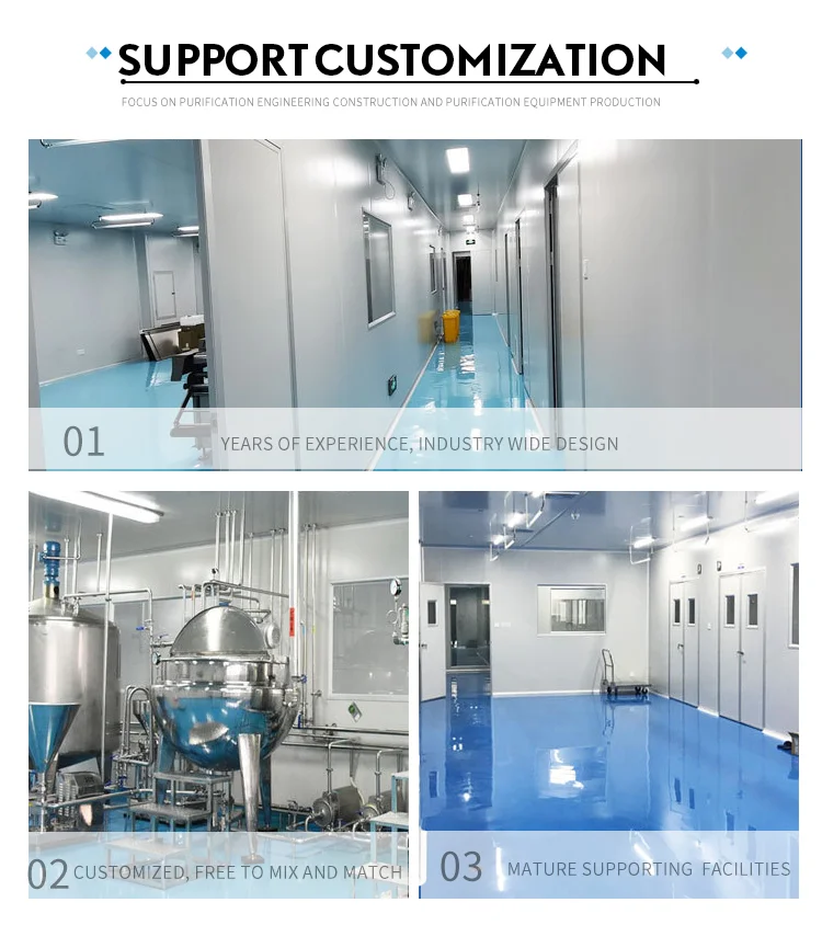 Laboratory Clean Room Cleanroom System Clean Room Window Price - Buy ...
