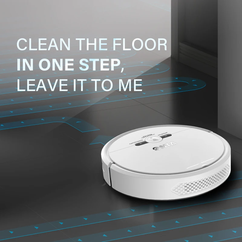 Wifi App Control Smart Cleaning Robot Vacuum Cleaner Sweeper Auto ...