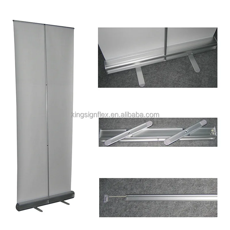 Portable Retractable Banner Roll Up Banner Display Stand Aluminium ...
