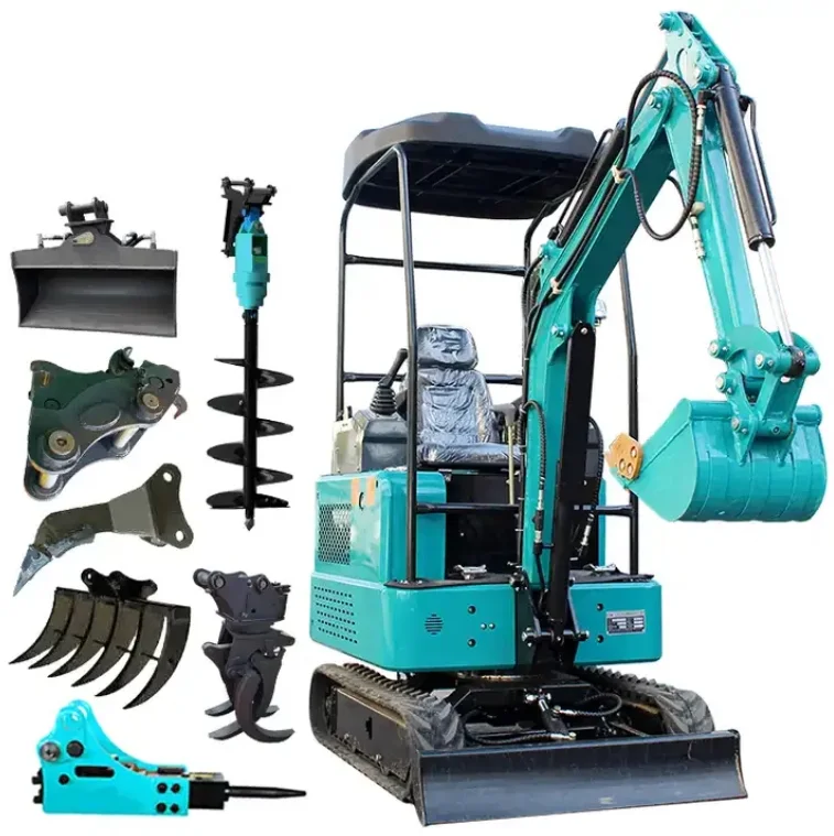 1.5 Ton S328 MINI Construction Equipment Crawler Excavator with ...