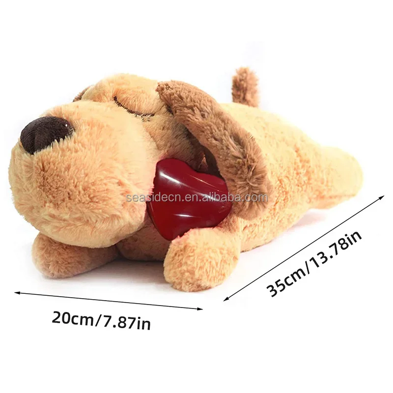 New Pet Comfortable Snuggle Anxiety Relief Sleep Aid Doll Durable Dog ...