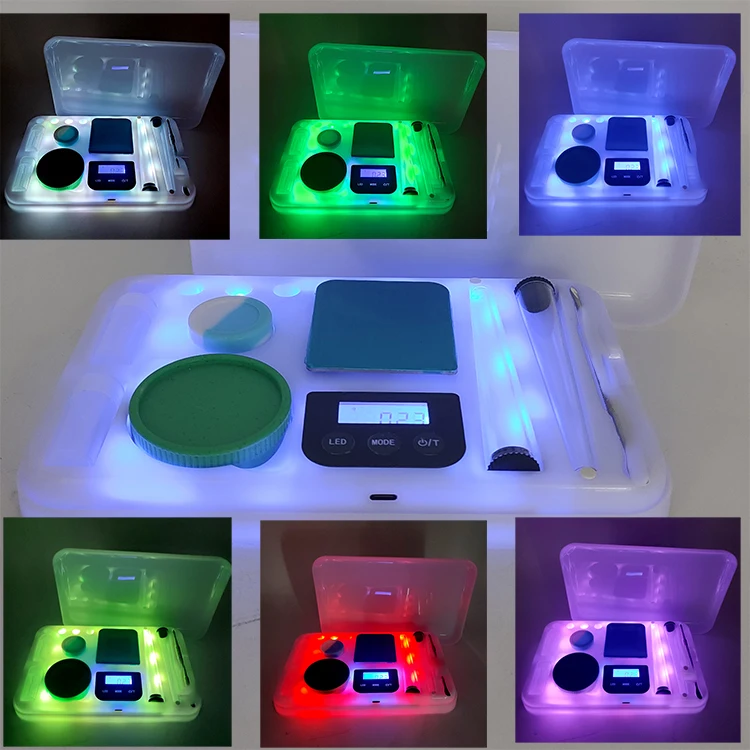 Wholesale New Multi Functional Smoking Tools Set Digital Scale Led ...